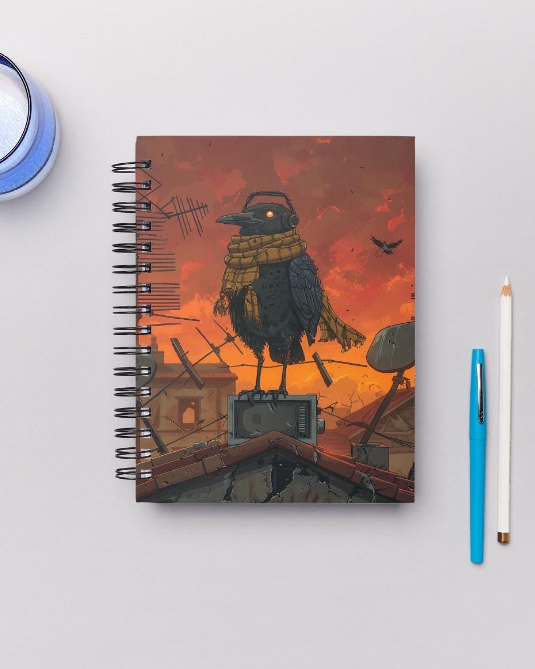 Feral Fallout Crow Print – the Lone Broadcaster – Retro Post ...