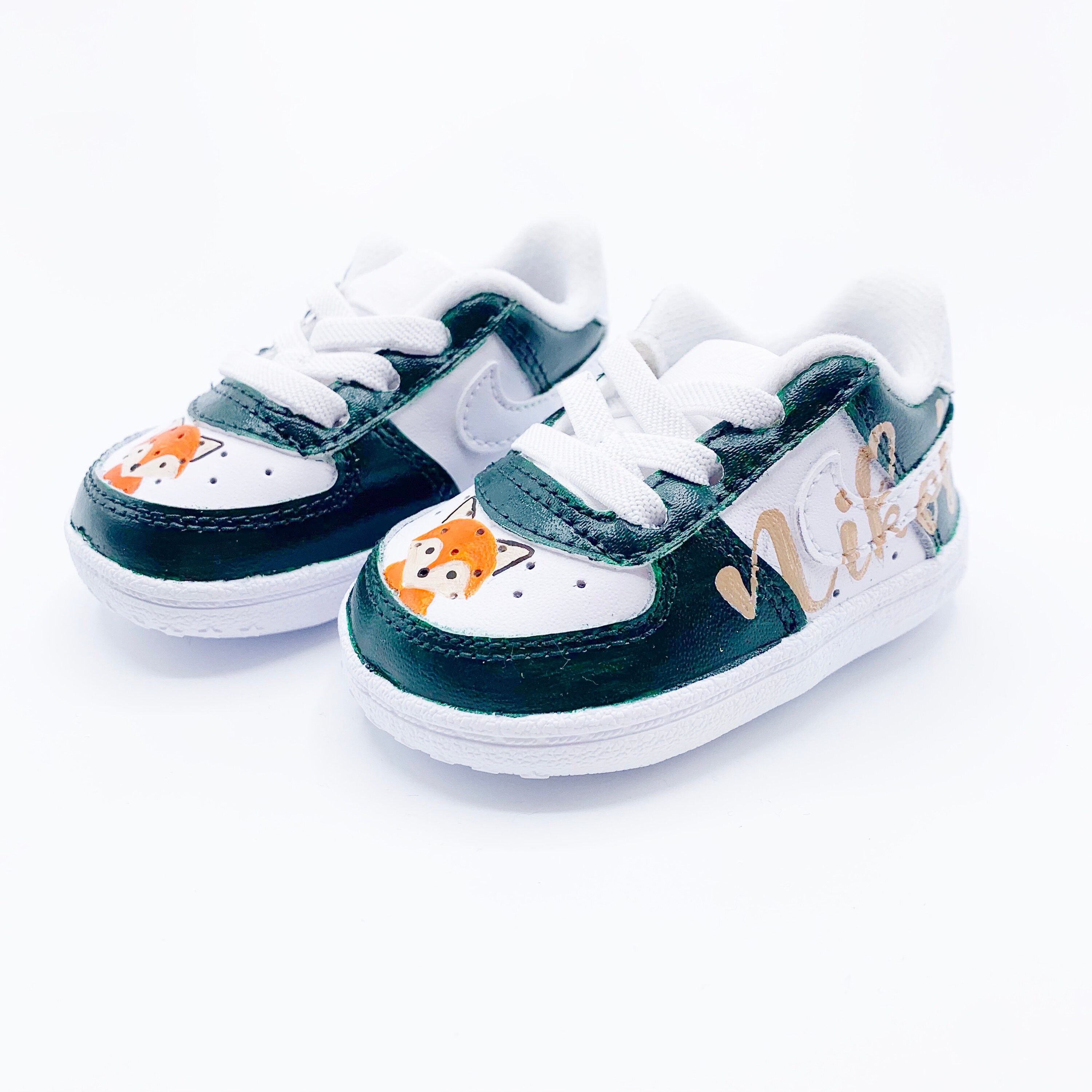Custom Nik Air Force 1 Fox toddler - Etsy