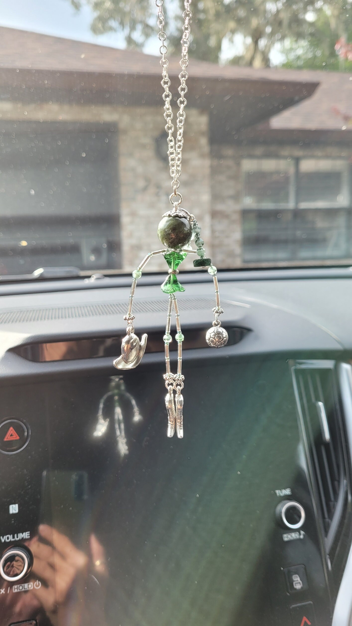Stetson - Go Hatters! Beaded Personality Charm Doll for Your Rearview ...