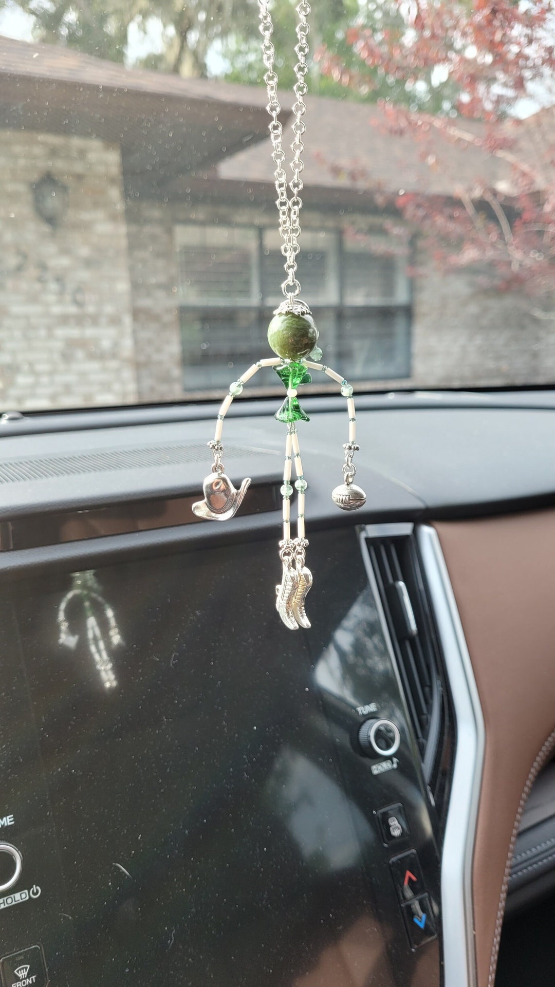 Stetson - Go Hatters! Beaded Personality Charm Doll for Your Rearview ...