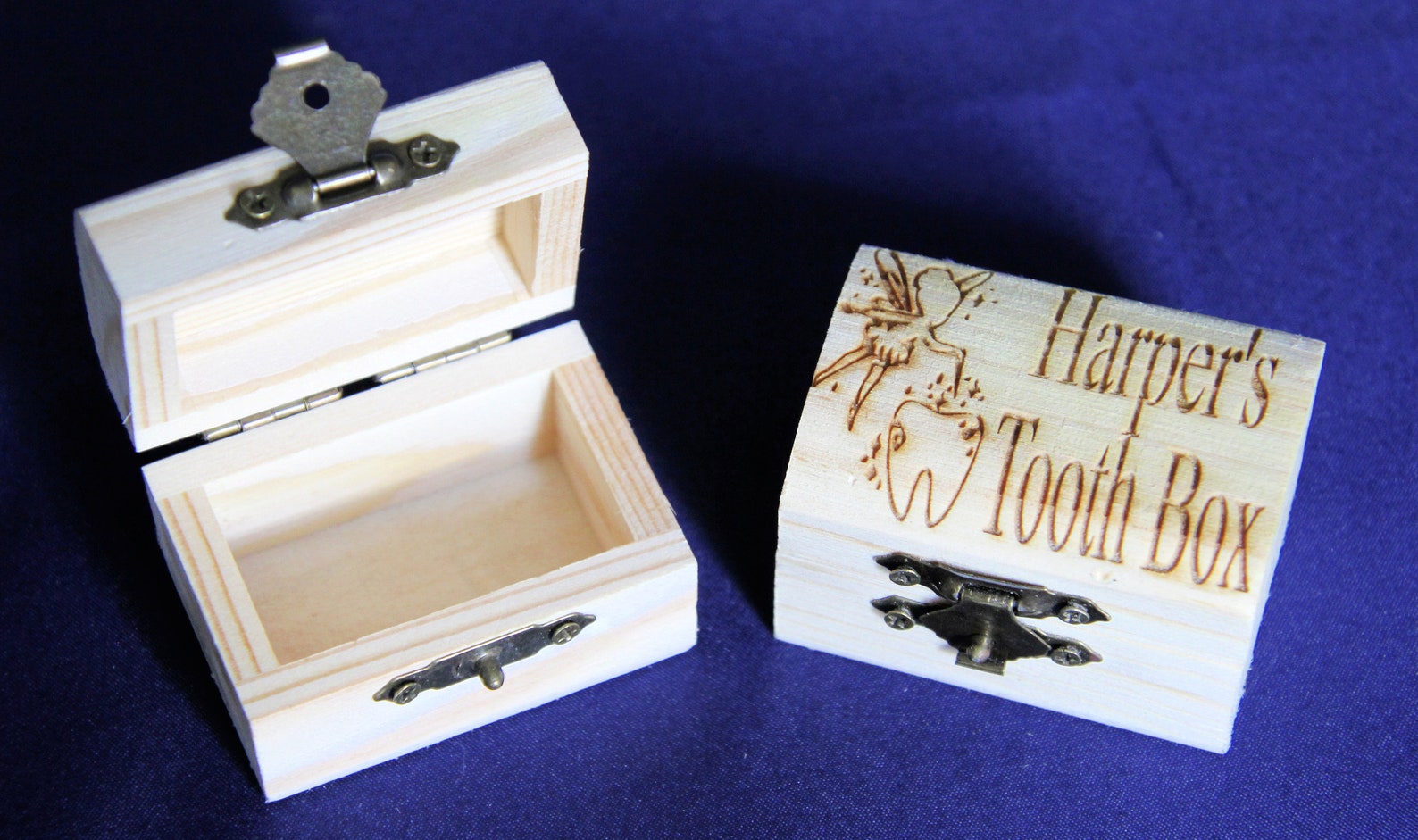 Personalized Tooth Fairy Treasure Box Kid's Tooth Fairy - Etsy