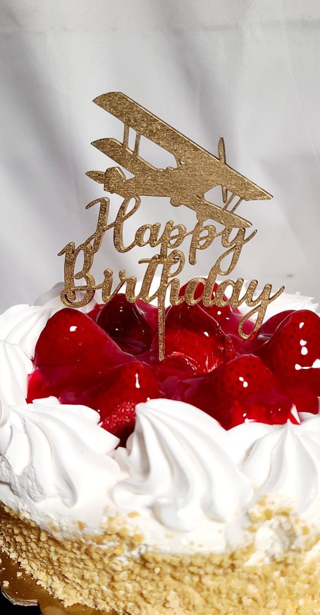 Airplane Cake Topper - Etsy