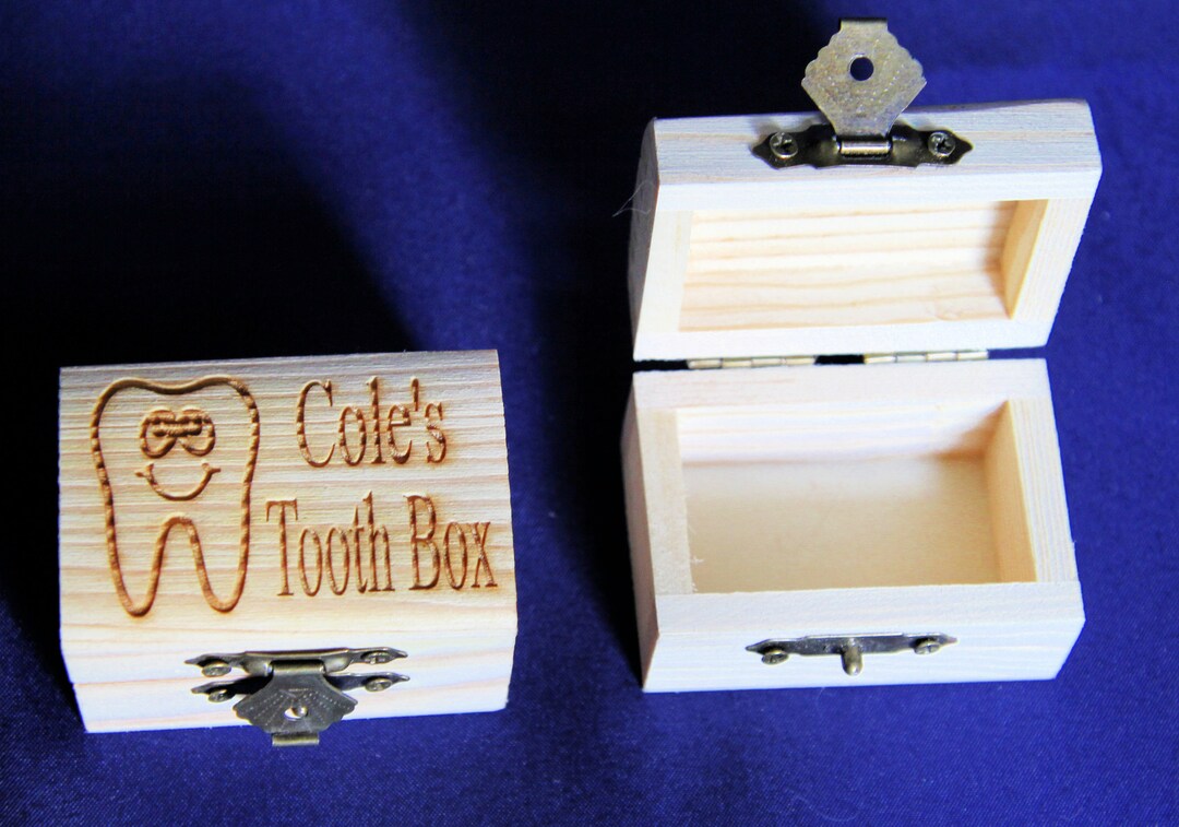 Personalized Tooth Fairy Treasure Box, Kid's Tooth Fairy Box, Custom ...