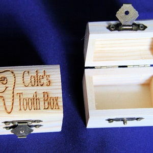 Personalized Tooth Fairy Treasure Box Kid's Tooth Fairy - Etsy