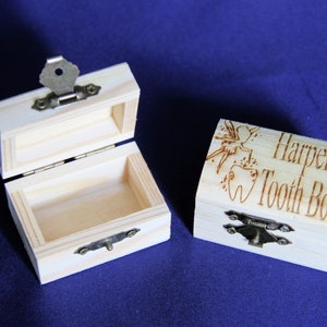 Personalized Tooth Fairy Treasure Box Kid's Tooth Fairy | Etsy