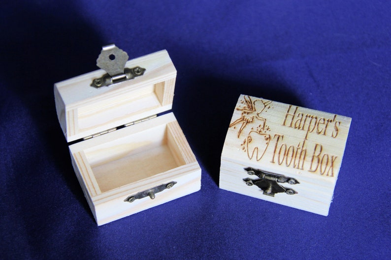 Personalized Tooth Fairy Treasure Box Kid's Tooth Fairy - Etsy