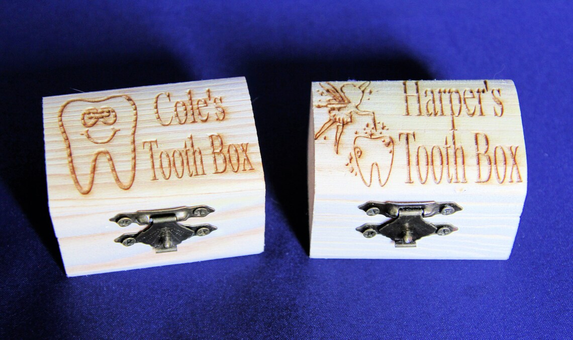 Personalized Tooth Fairy Treasure Box Kid's Tooth Fairy - Etsy
