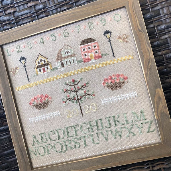 Cross Stitch Sampler - Etsy