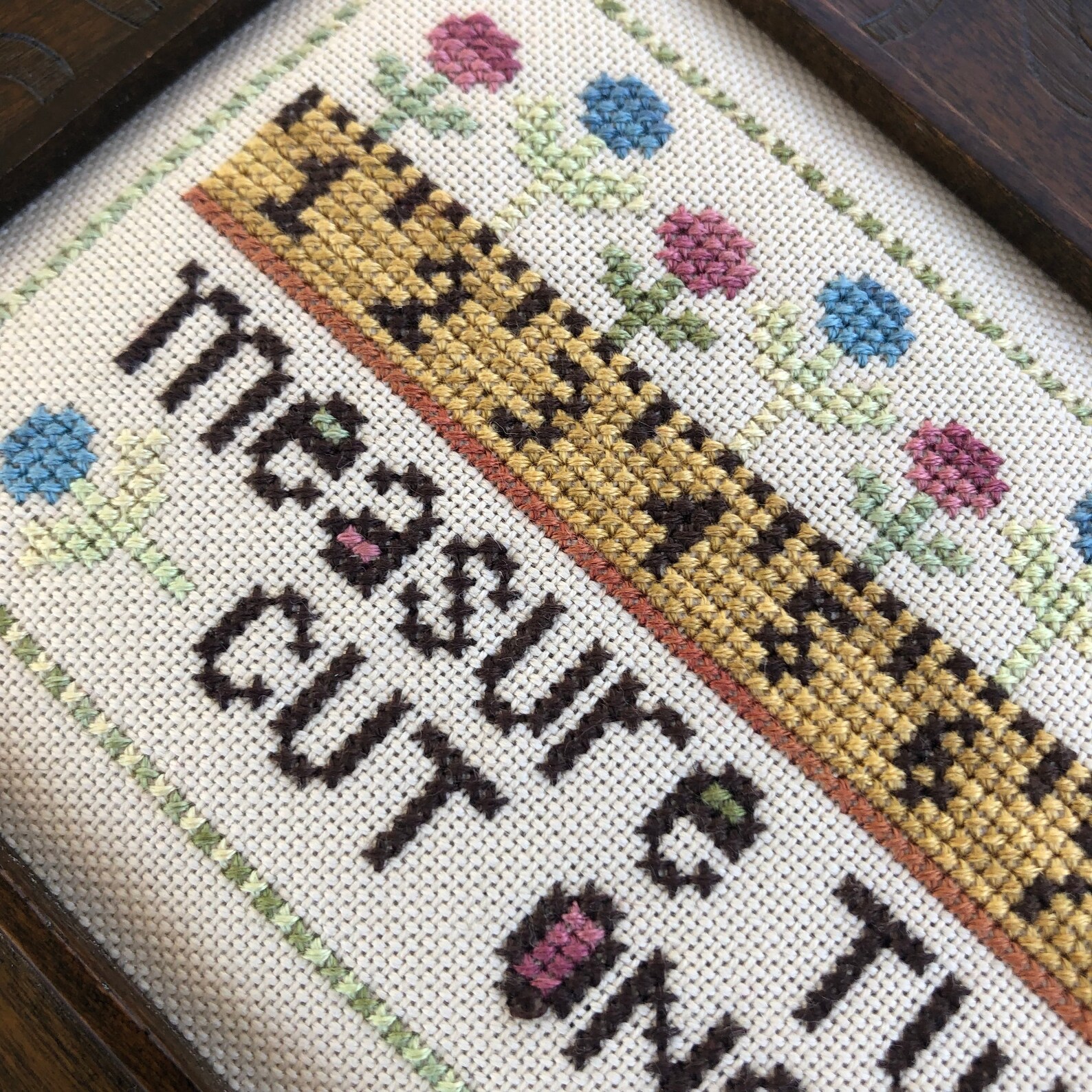 Cross Stitch Pattern, Measure Twice, Cut Once - Instant Download PDF ...
