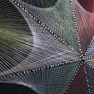 Color-wheel String Art - Etsy