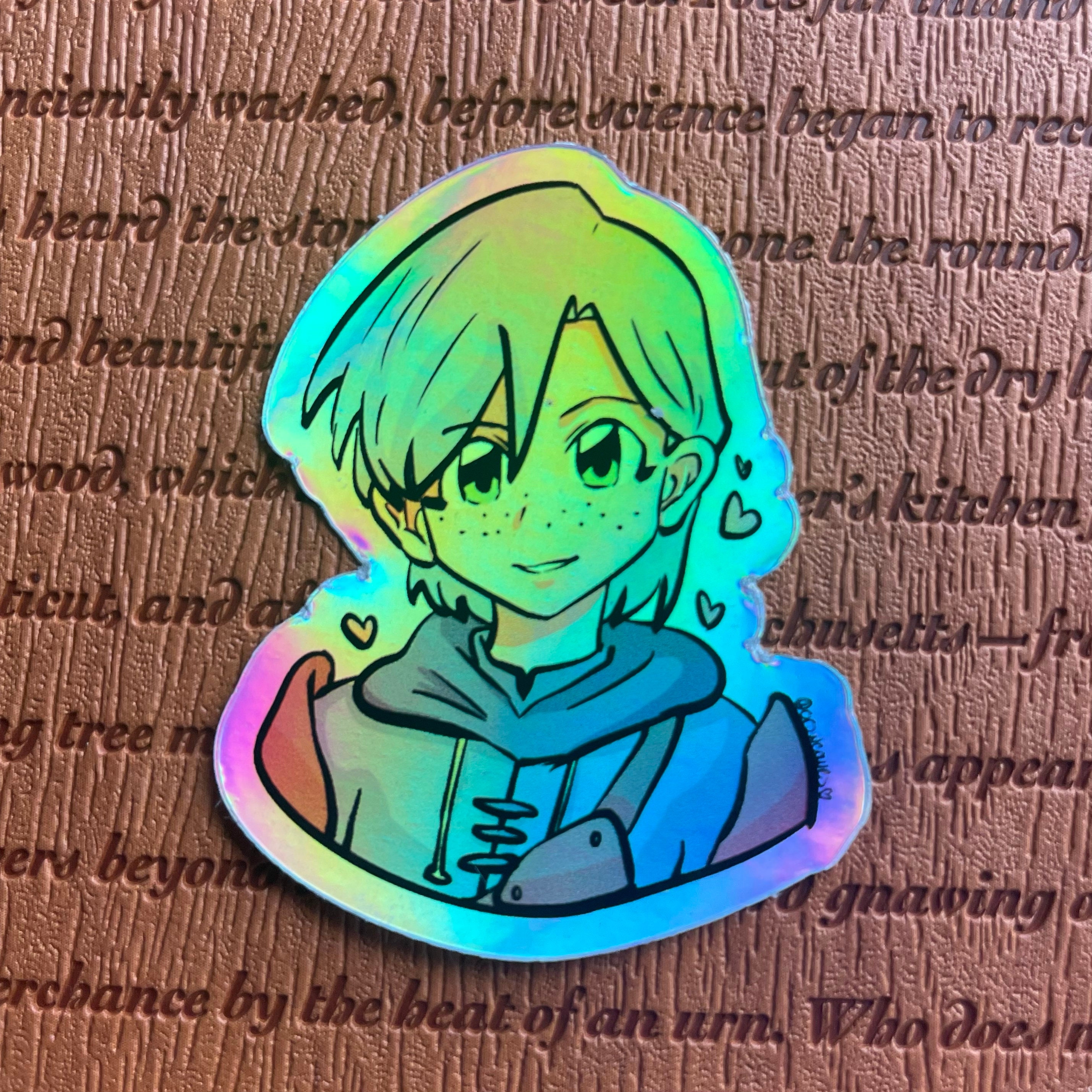 2" Ashe Hearts Sticker - Etsy