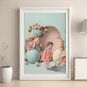 Easter Digital Backdrop Easter Photo Props Digital Photo - Etsy