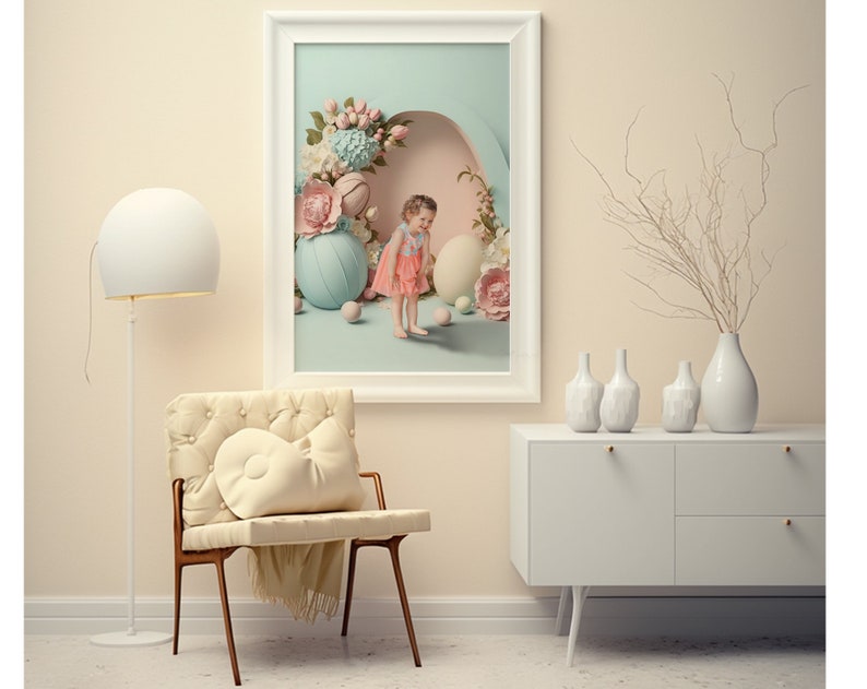 Easter Digital Backdrop Easter Photo Props Digital Photo - Etsy