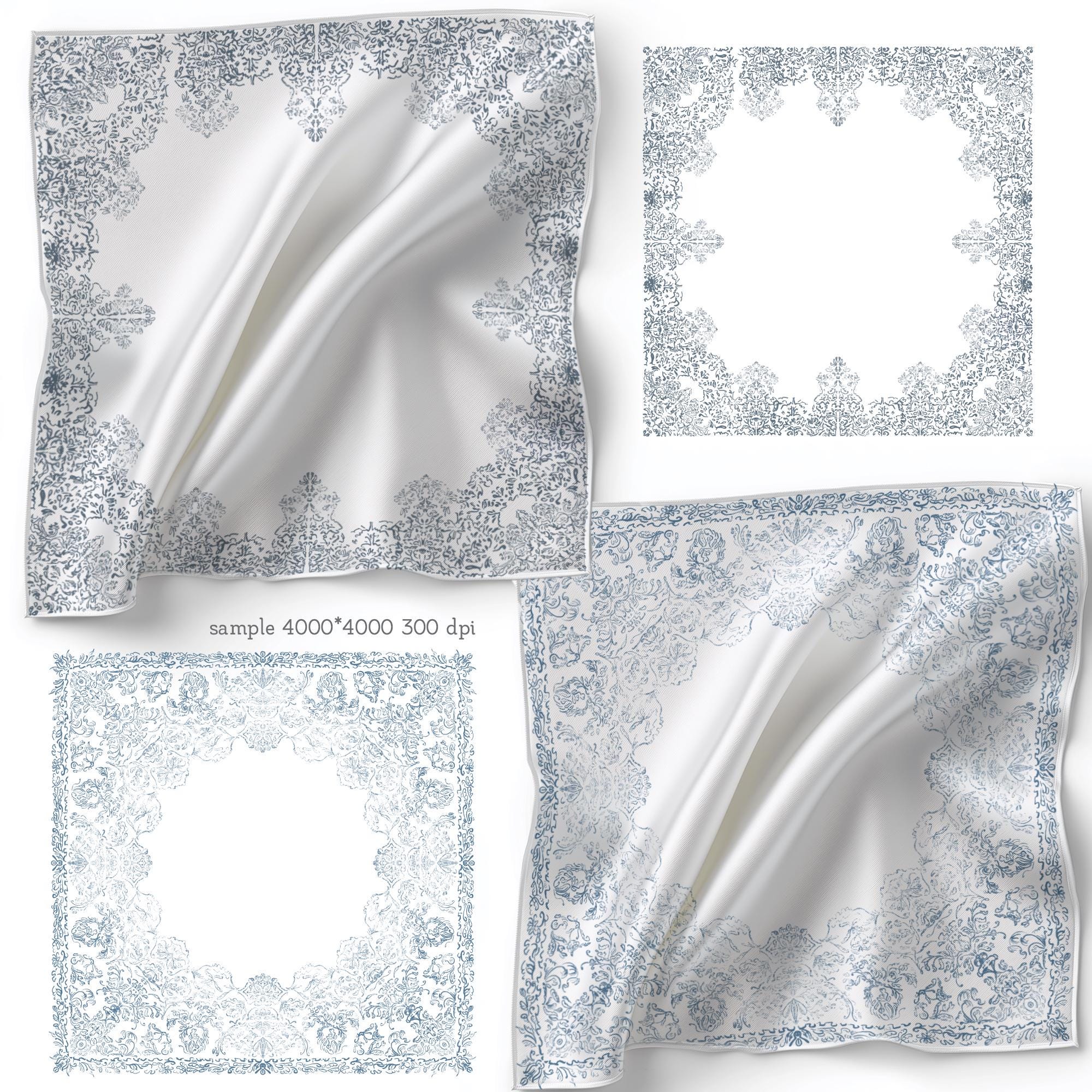 Vintage French Ornamental Frames Clipart Set 16 PNG Decorative Borders ...