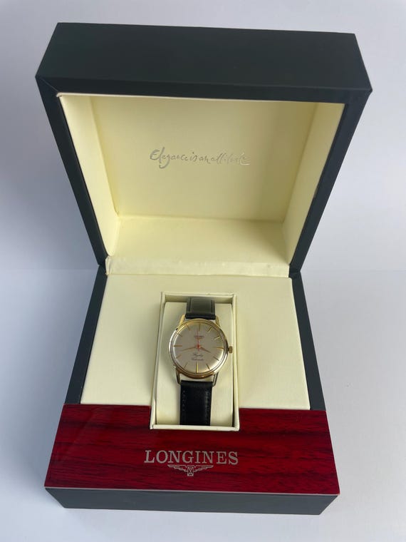 LONGINES Rare Flagship Automatic Centre Seconds Gents… - Gem