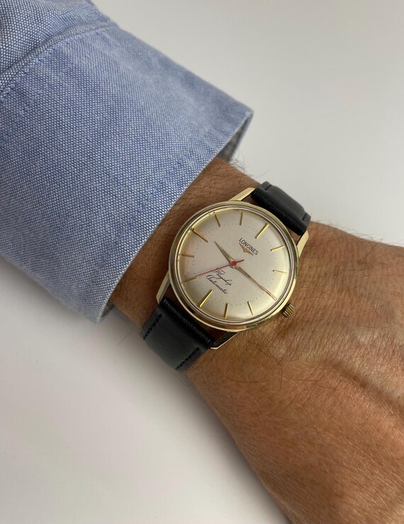 LONGINES Rare Flagship Automatic Centre Seconds Gents… - Gem