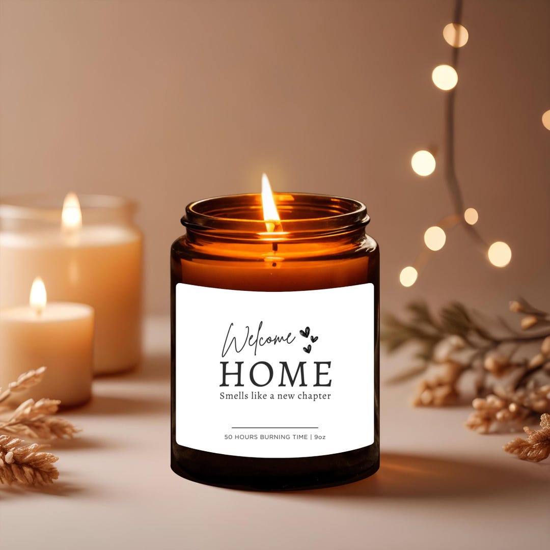Welcome Home Candle Smells Like a New Chapter New Home Gift ...