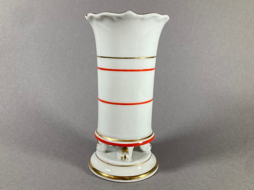 Art Deco Porcelain Foot Vase With Paws Paw Vase 1920 1930 - Etsy