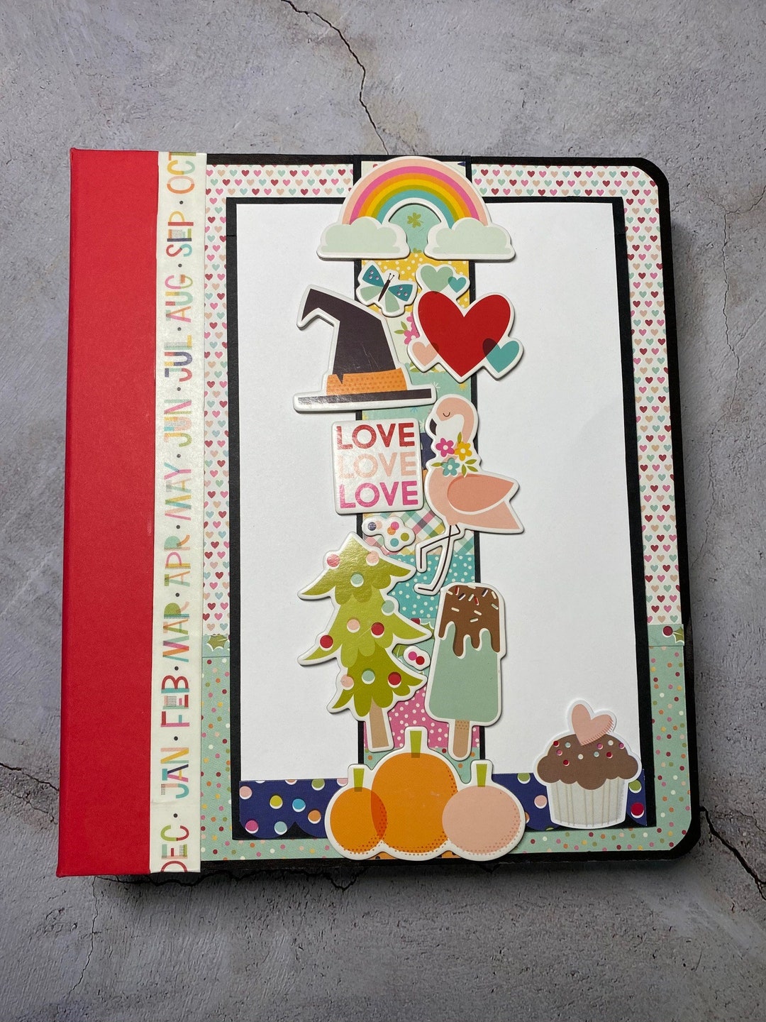 Best Year Ever Mini Album Tutorial * Scrapbooking Tutorial * Scrapbook ...