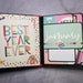 Best Year Ever Mini Album Tutorial Scrapbooking Tutorial Scrapbook Mini ...
