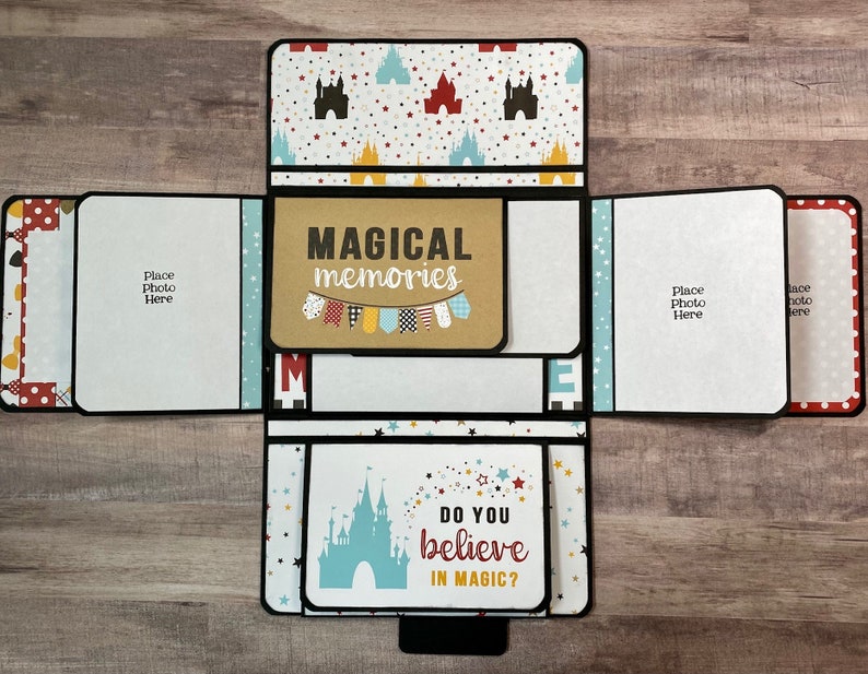 Memory Wallet PDF Tutorial * Scrapbooking Tutorial * Scrapbook * Mini ...