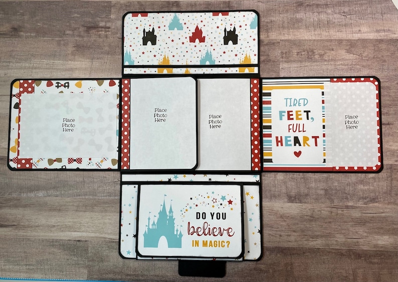 Memory Wallet PDF Tutorial * Scrapbooking Tutorial * Scrapbook * Mini ...