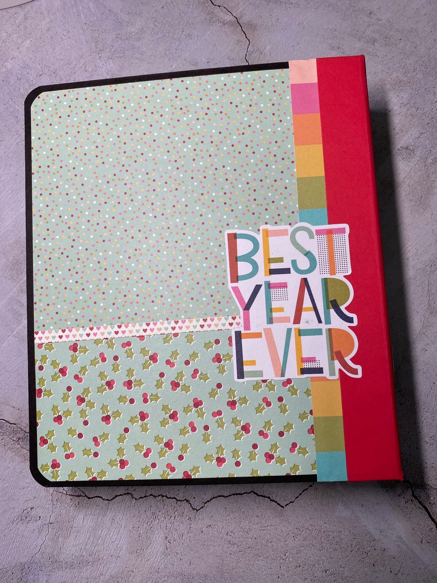 Best Year Ever Mini Album Tutorial * Scrapbooking Tutorial * Scrapbook ...