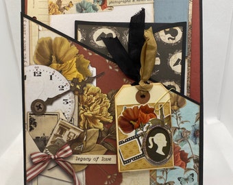 Memory Wallet PDF Tutorial Scrapbooking Tutorial Scrapbook Mini Album ...