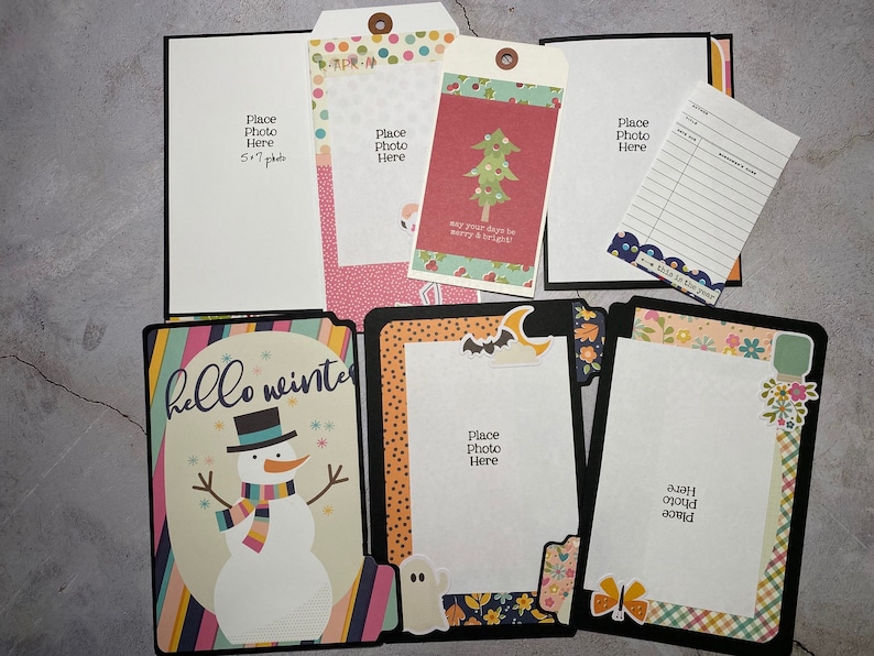 Best Year Ever Mini Album Tutorial * Scrapbooking Tutorial * Scrapbook ...