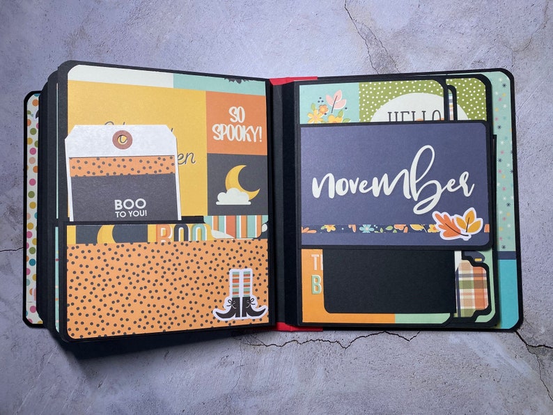 Best Year Ever Mini Album Tutorial Scrapbooking Tutorial - Etsy