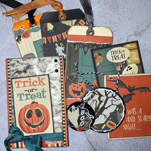 Halloween Mini Album Tutorial * Scrapbooking Tutorial * Halloween ...
