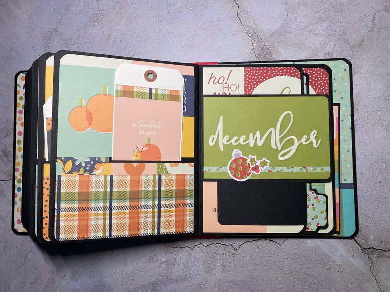 Best Year Ever Mini Album Tutorial * Scrapbooking Tutorial * Scrapbook ...