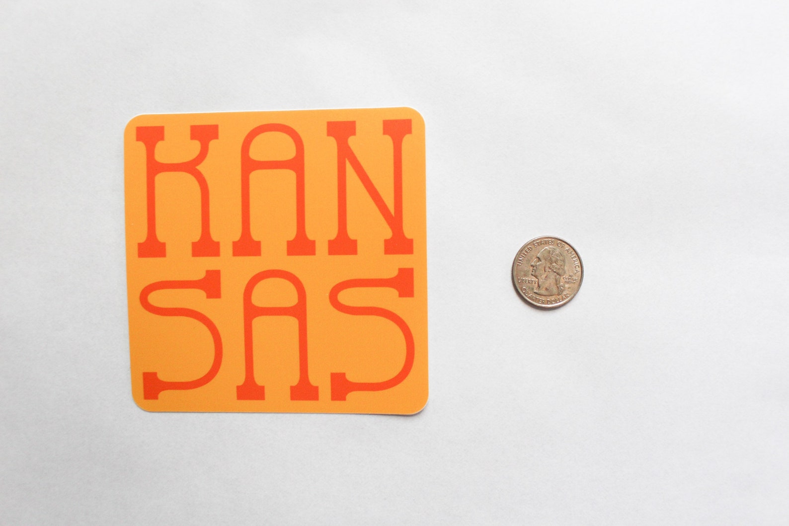 Kansas Vinyl Sticker - Etsy
