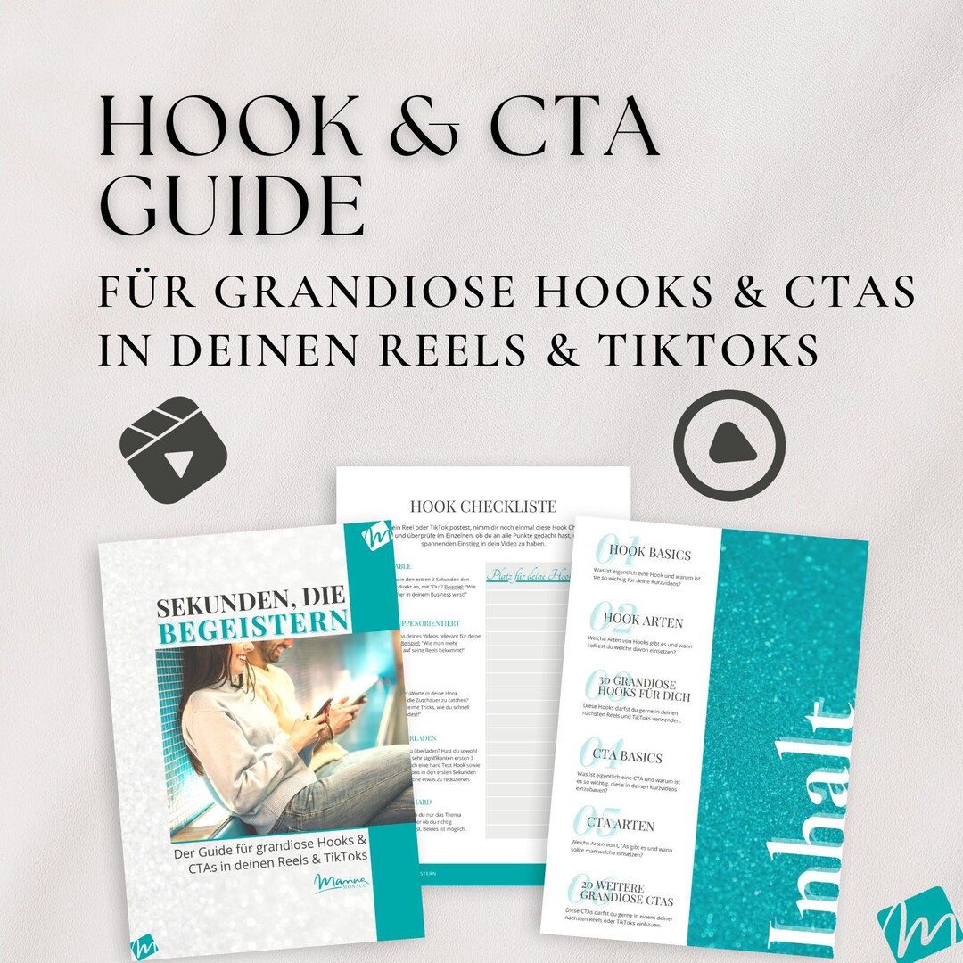 Hook & CTA Guide for Great Hooks and Ctas in Your Instagram Reels and ...
