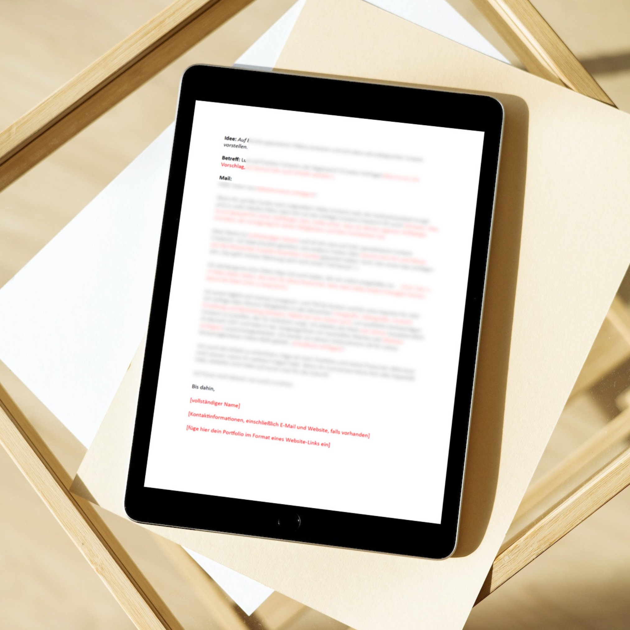 UGC Email Pitch Templates in German for User Generated Content Creators ...