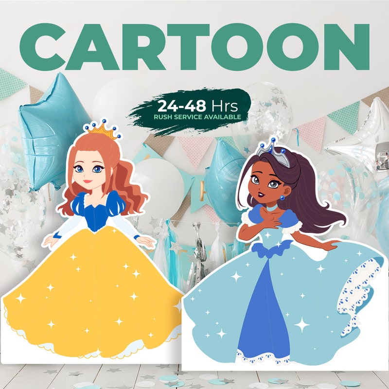 Character Cutout - Etsy