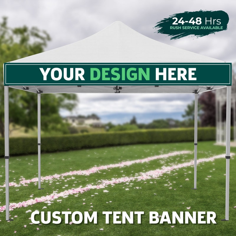 Custom Tent Banners - Etsy