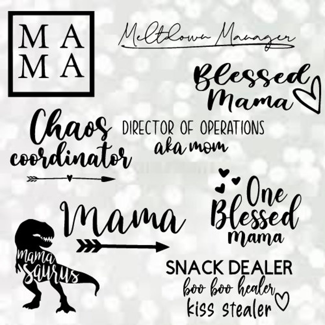 MOM SVG BUNDLE - Etsy