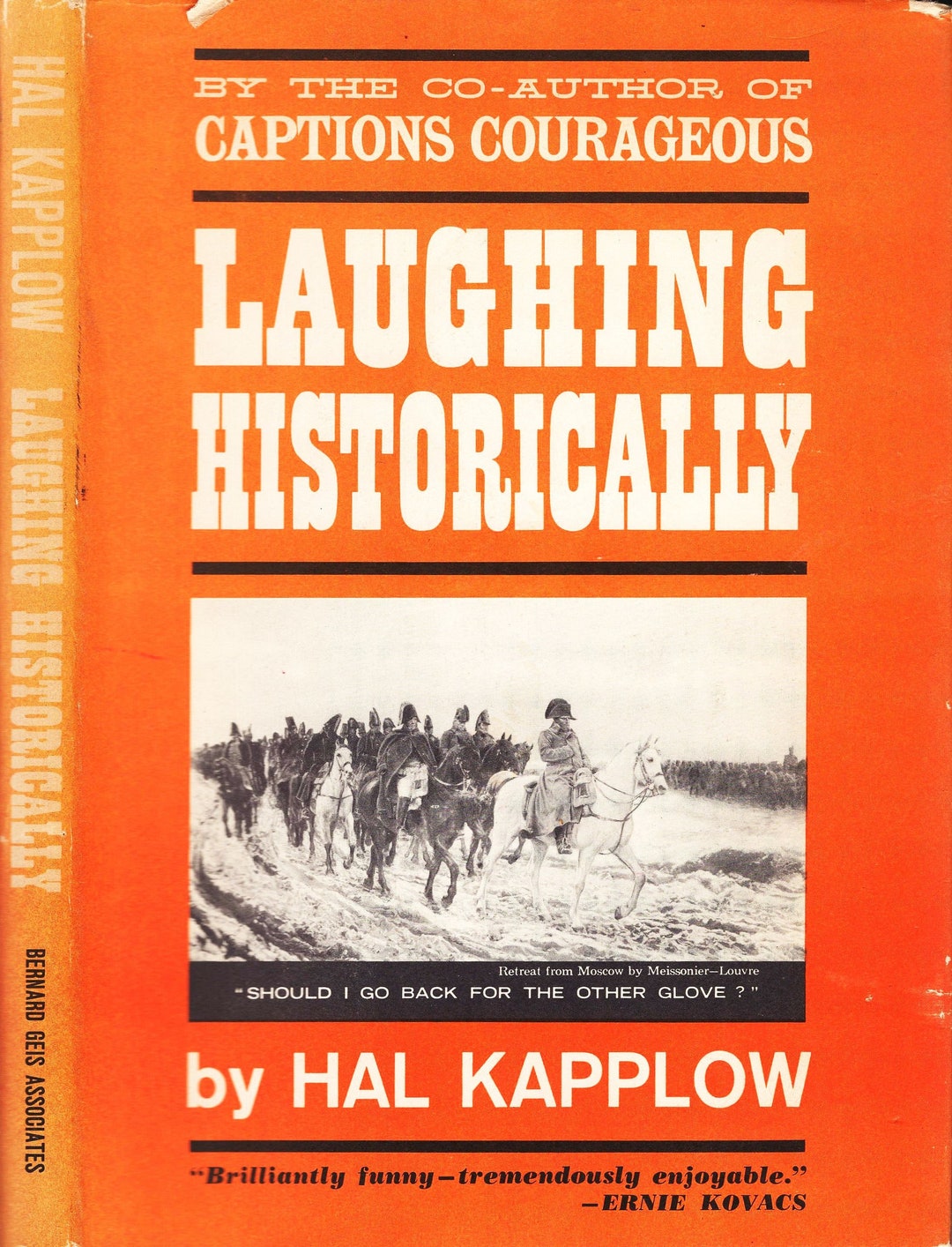 Laughing Historically by Hal Kapplow, Published by Bernard Geis ...