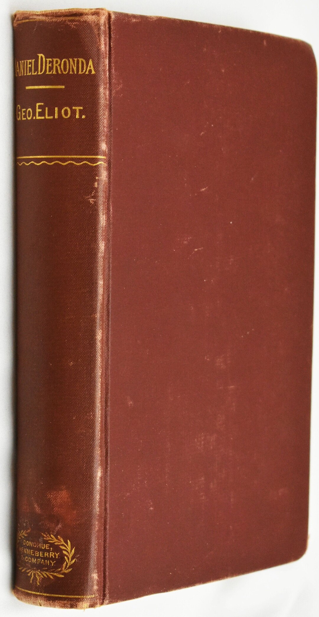 Daniel Deronda by George Eliot Donohue, Henneberry & Co 1890 - Etsy