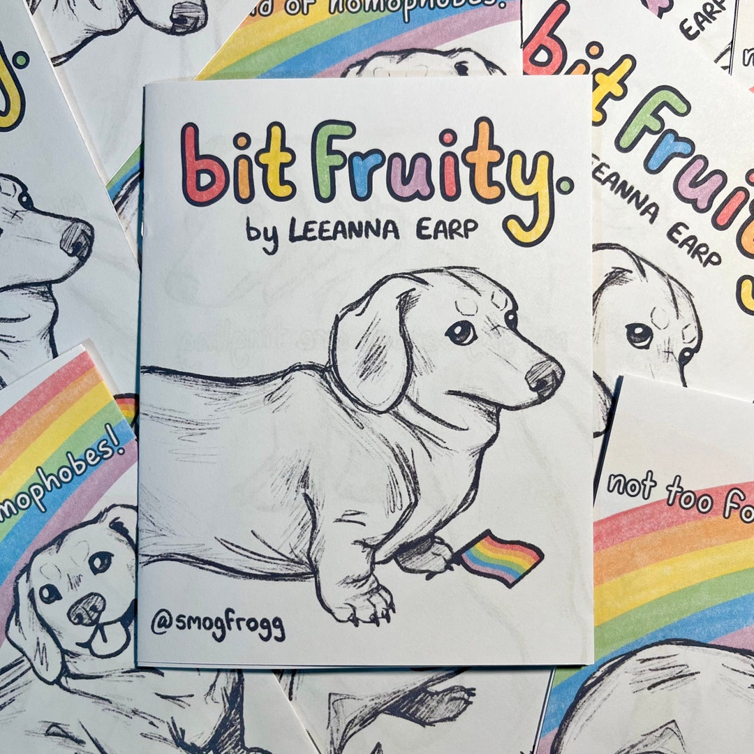 Bit Fruity (comic + Sticker) - Etsy