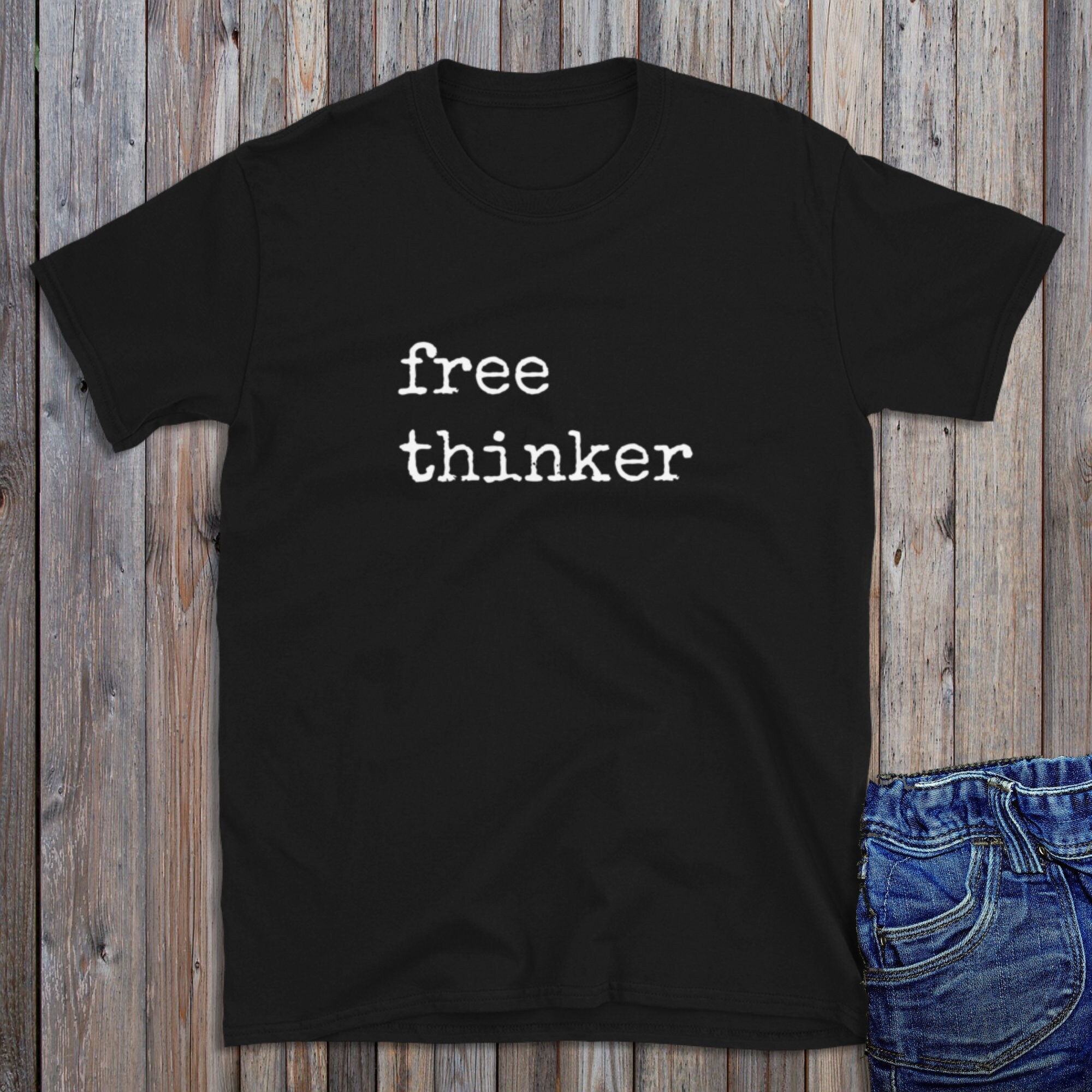 Free Thinker, Unisex T-shirt - Etsy