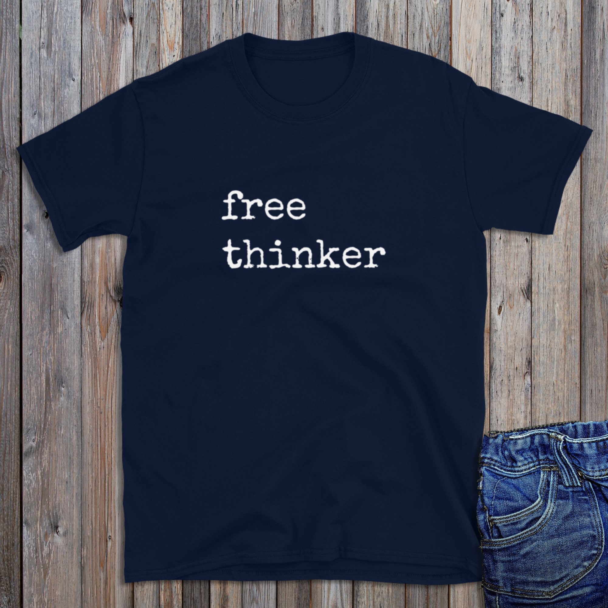 Free Thinker, Unisex T-shirt - Etsy