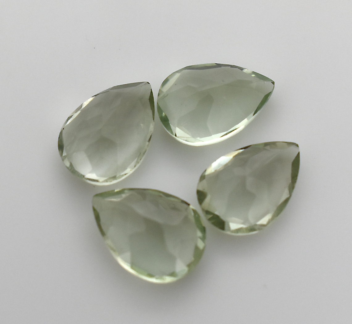 Natural Prasiolite Prasiolite Gemstone teardrop Prasiolite | Etsy