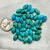 10 Pieces Blue Mohave Turquoise Round Shape Loose Smooth Polished ...