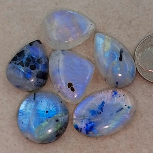 Moonstone Lot Natural Rainbow Moonstone Loose Moonstone - Etsy