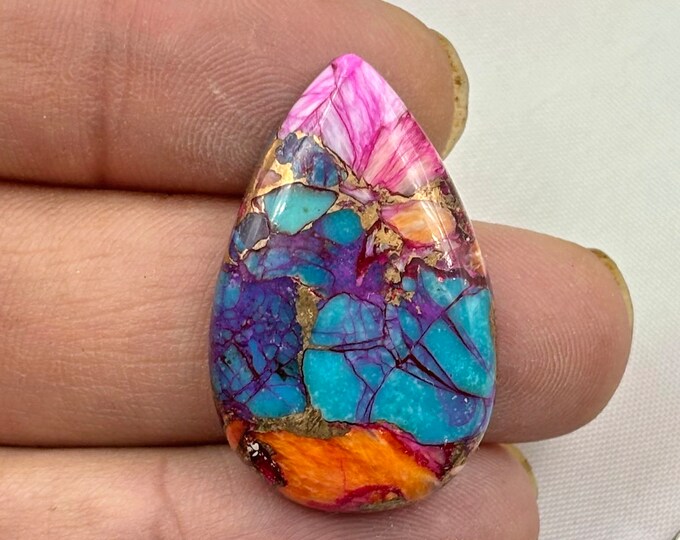 Pink Spiny Oyster Copper Turquoise Mohave Spiny Oyster Copper Turquoise ...