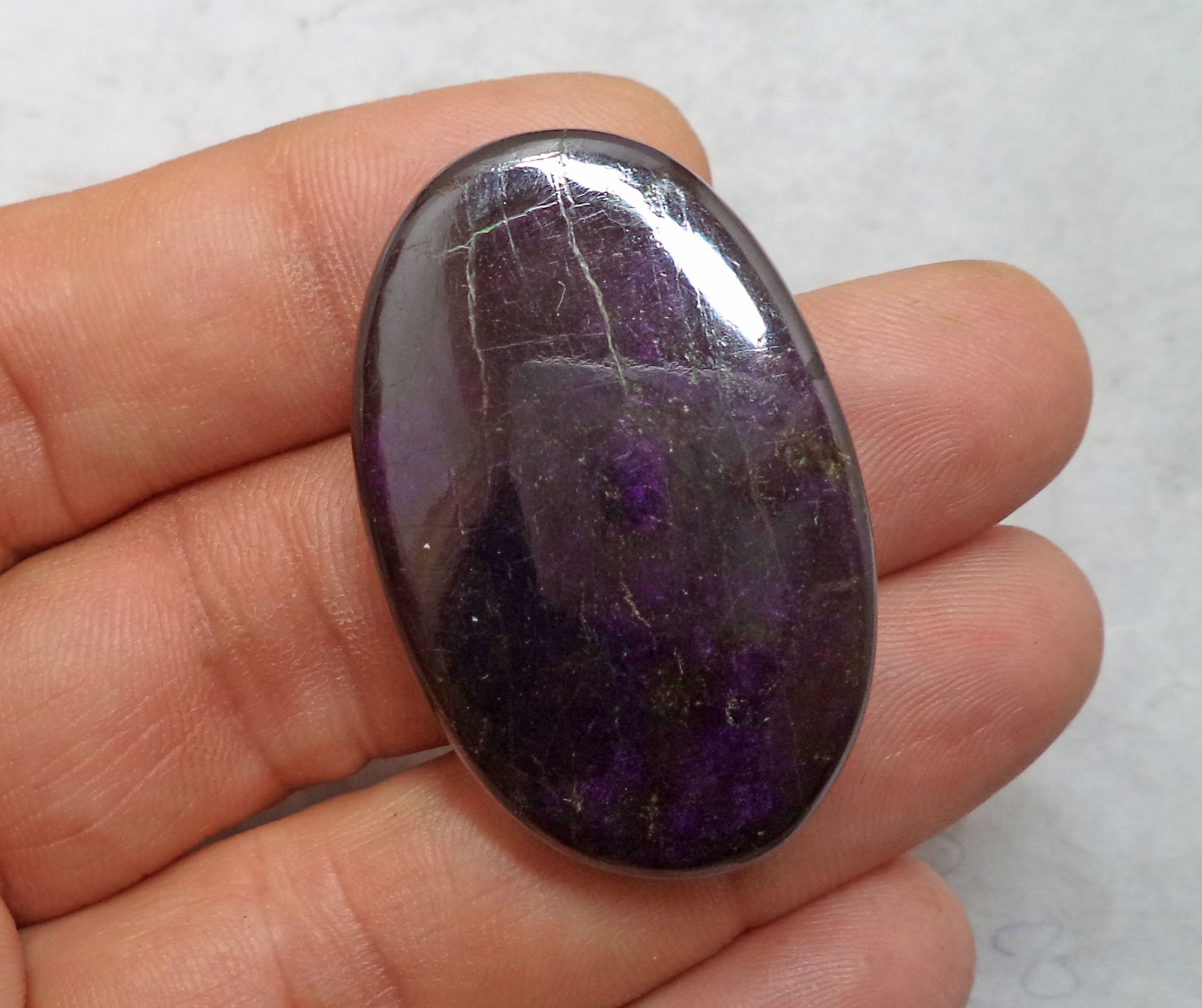 Natural Purpurite Gemstone Purpurite Jewelry Purpurite | Etsy