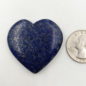 Lapis Heart stone Heart Cabochon Lapis Lazuli Heart Shape | Etsy