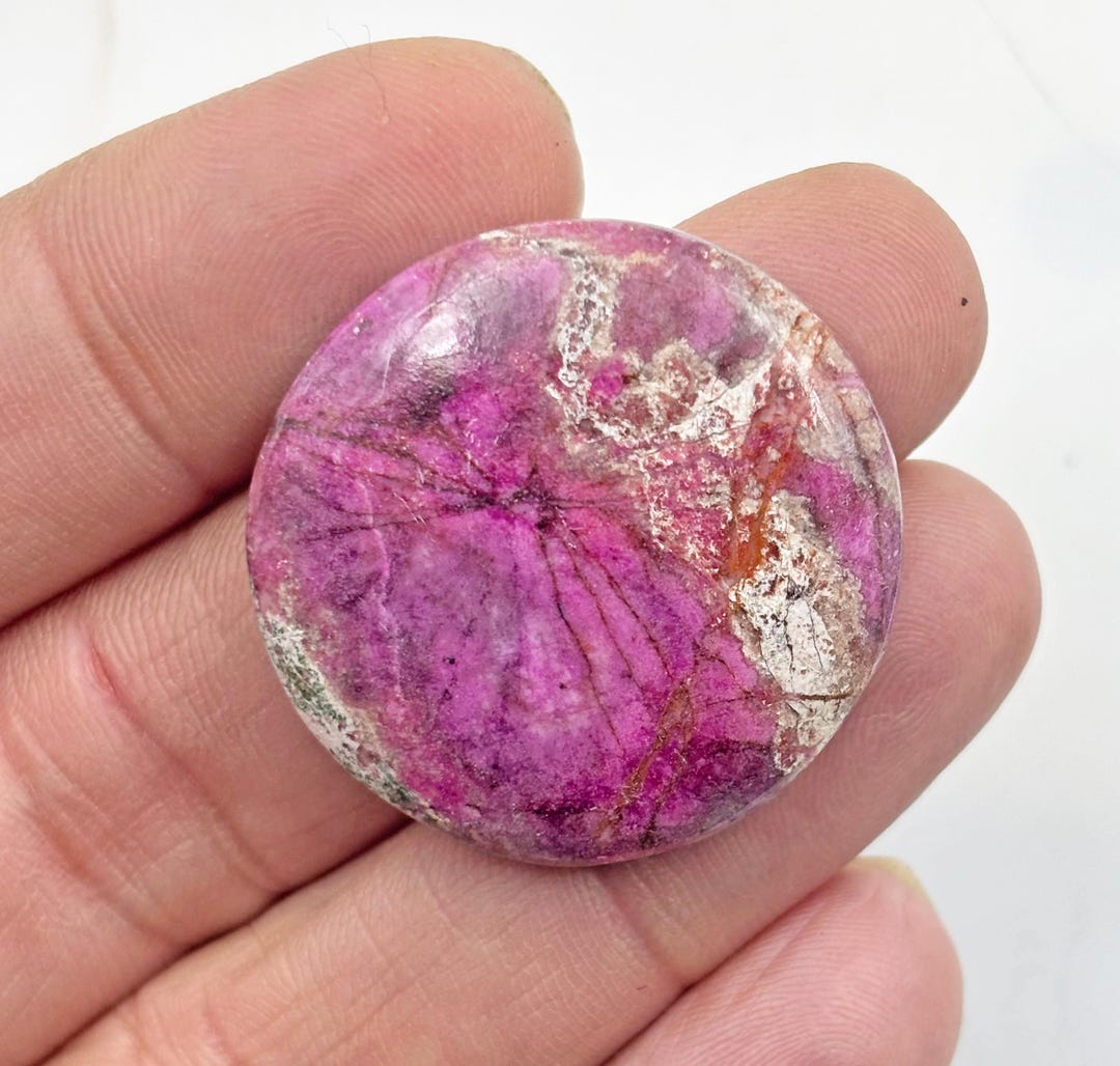 Pink Calcite, Natural Cobalt Calcite Cabochon Designer Pink Cobalt ...